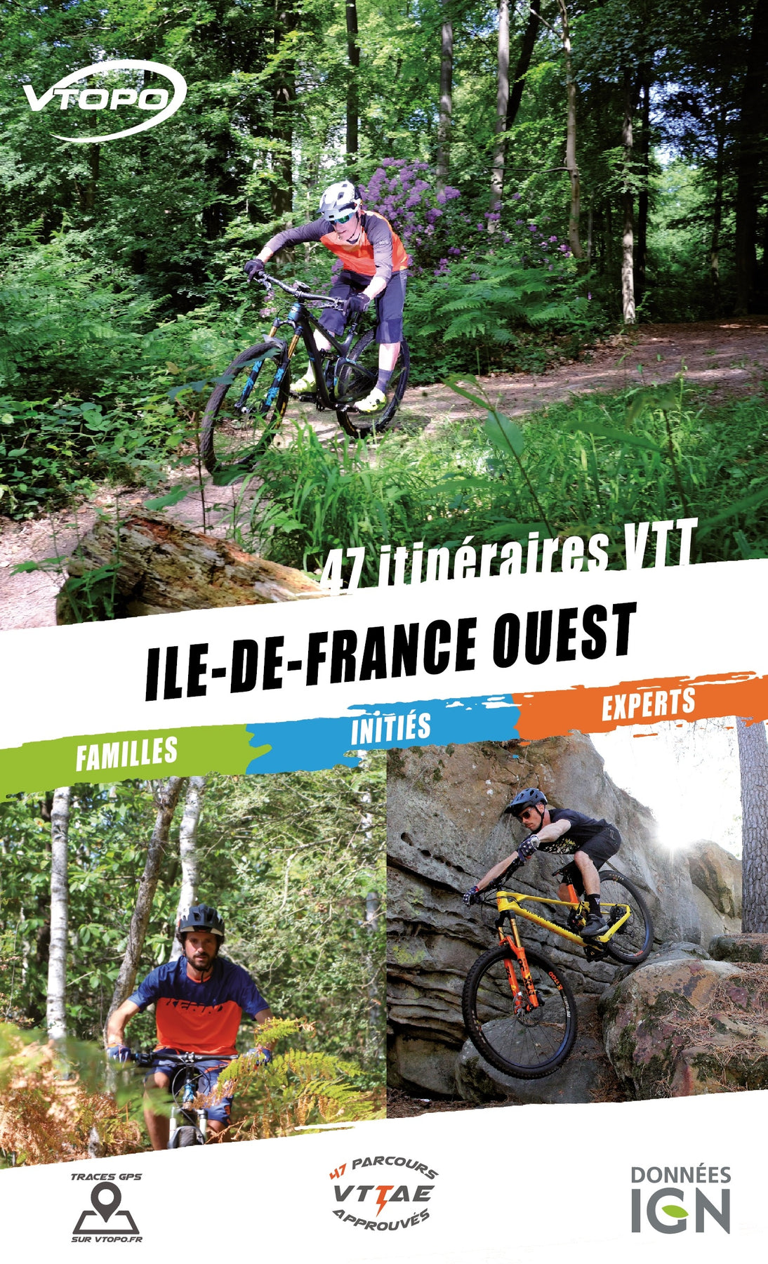 VTOPO VTT Ile-de-France OUEST - 2e édition – Éditions VTOPO